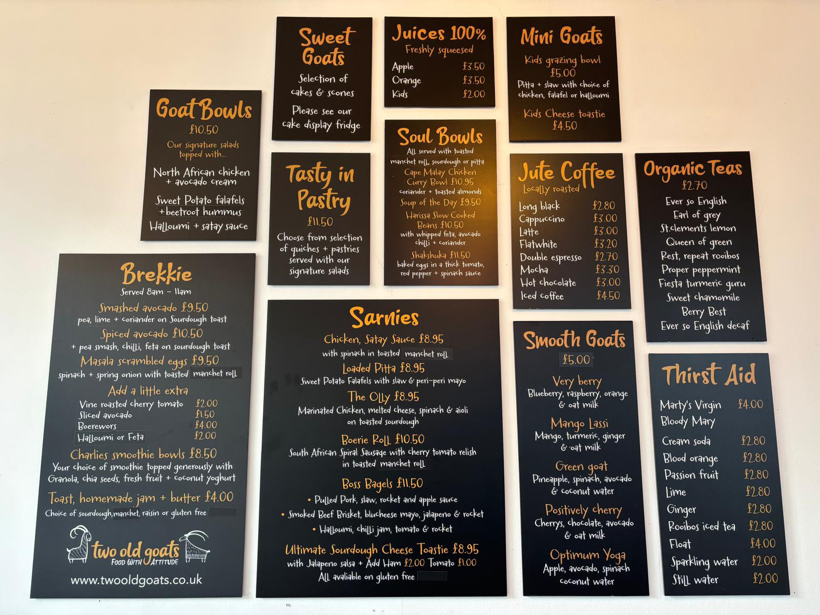 Goat Food – Two Old Goats