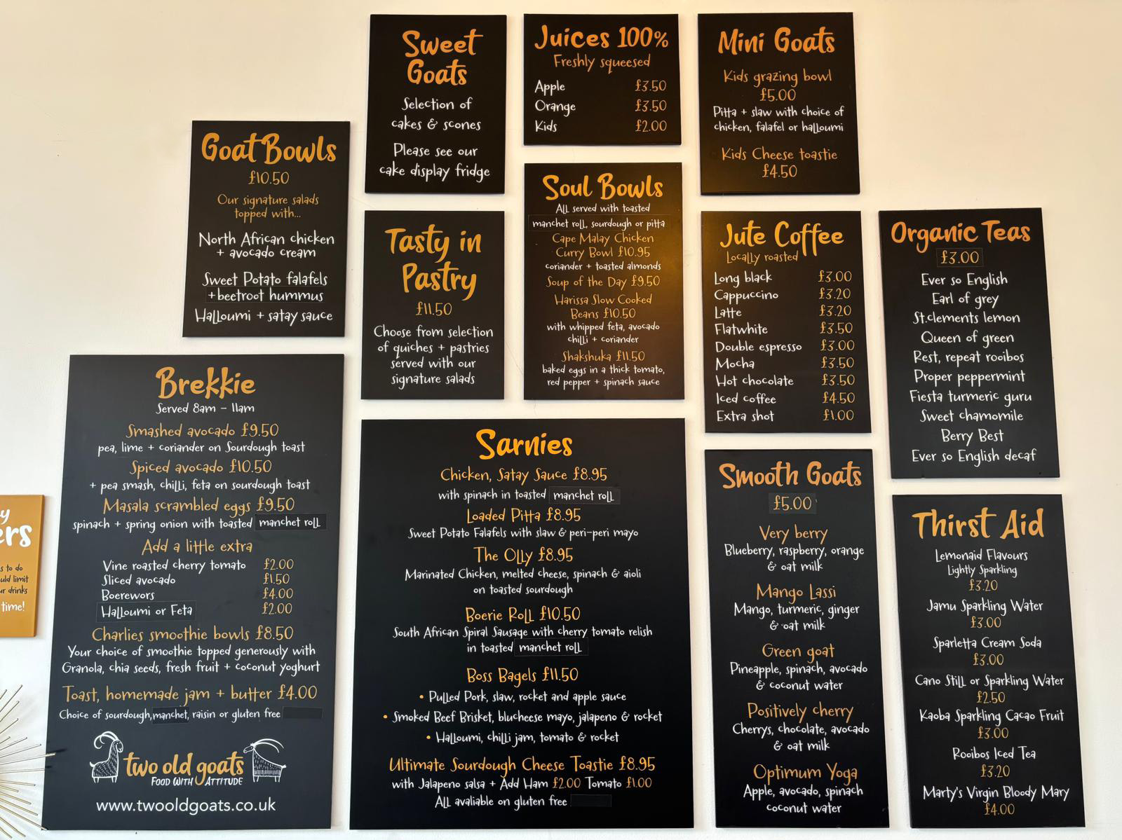 Goat Food – Two Old Goats
